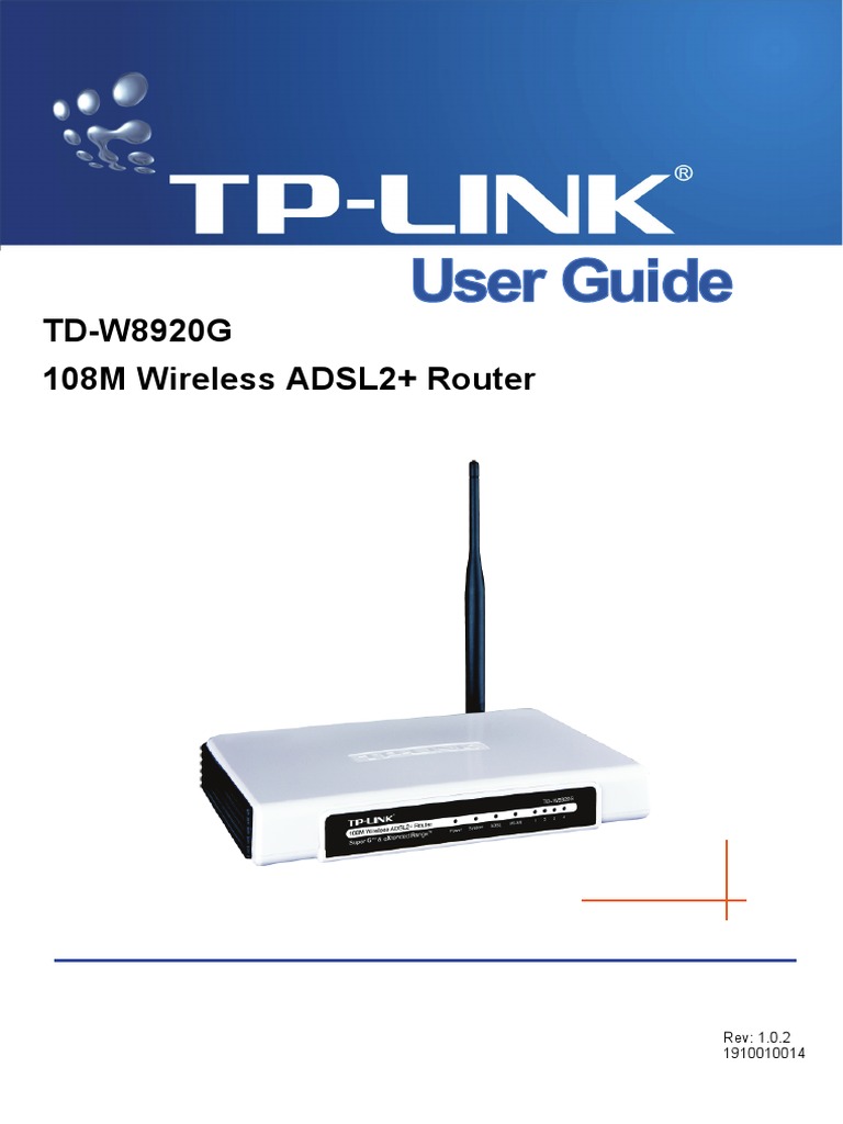 TP Link Manual PDF | PDF