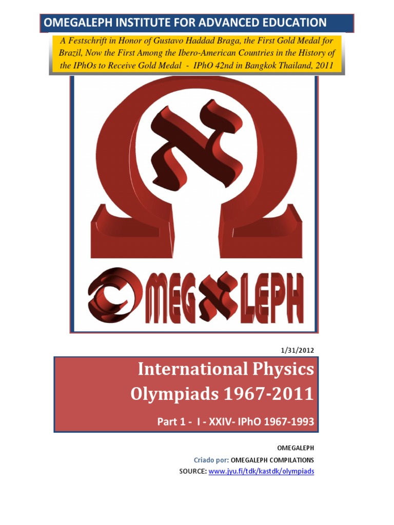 IPhO Problems and Solutions 1967-1993 | PDF | Collision | Sphere