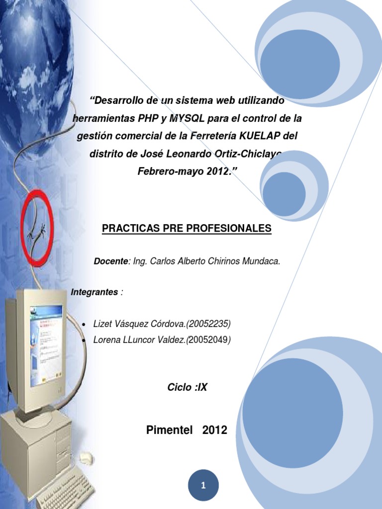 Proyecto PPP - Ferreteria | PDF | Mi sql | Php