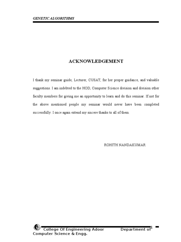 Gentic Algorithm Report Pdf Genetic Algorithm Gene