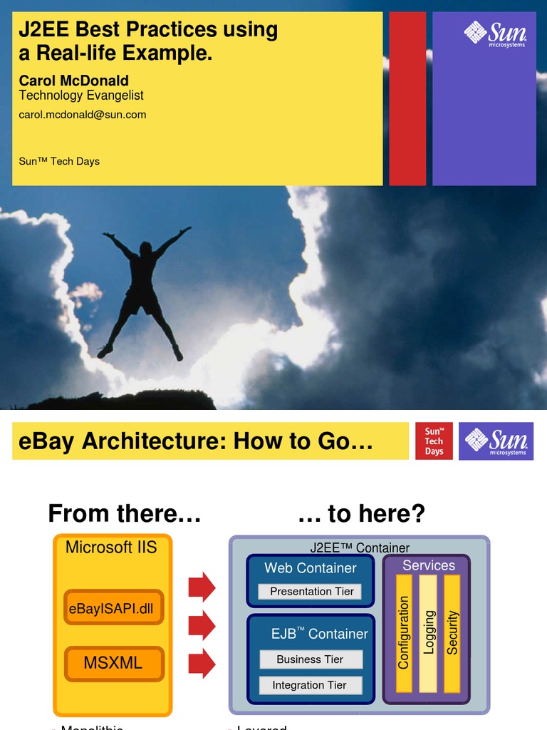 J2EEBestPractices Webinar | Download Free PDF | Enterprise Java Beans | Java Servlet
