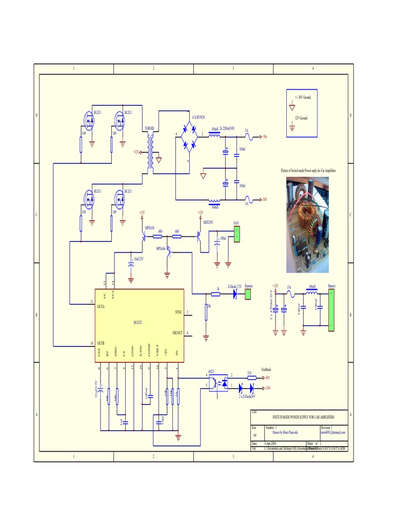 SMPS Schematic | PDF