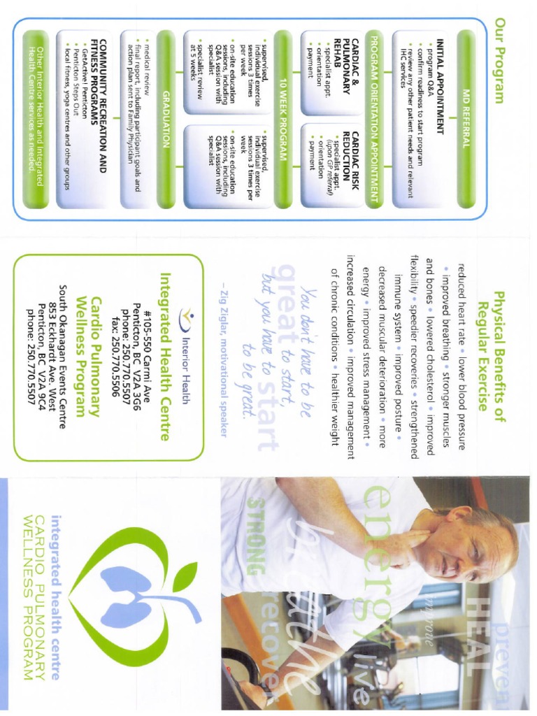 Penticton Cardiac Rehab Program Brochure | PDF