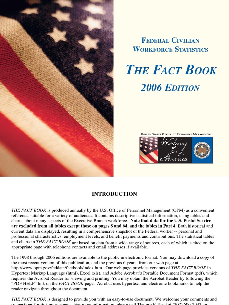 Federal Workforce Stats 2006 Edition | PDF | General Schedule (Us Civil ...