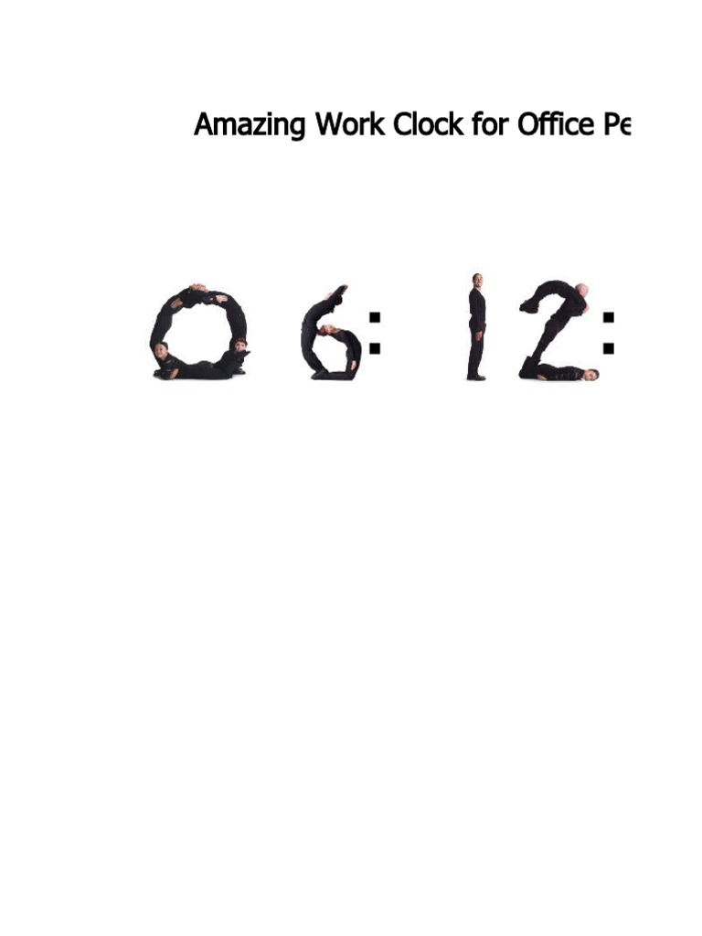 Human Clock | PDF