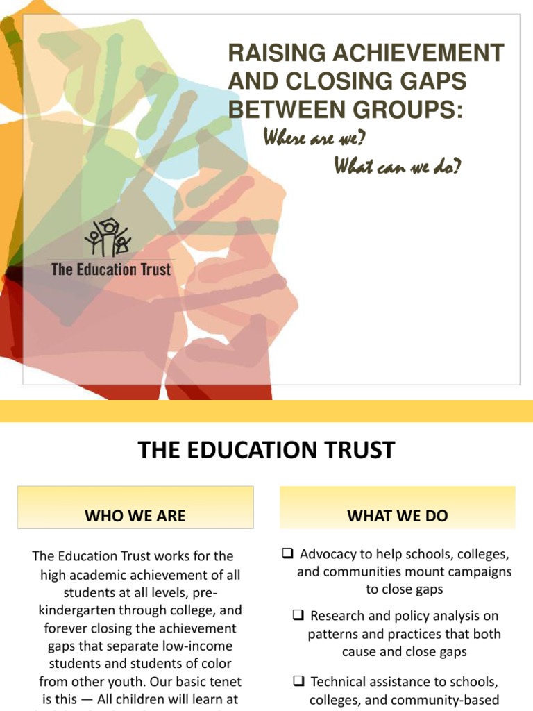 Closing Achievement Gap Presentation Pdf National Assessment Of 3854