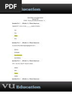 CS402 MIDTERM SOLVED MCQS BY JUNAID MALIK | PDF | Automata Theory | Regular Expression