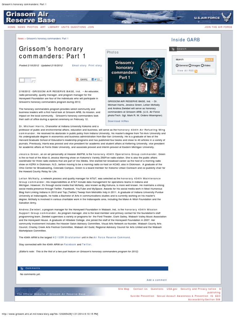 Chancellor Michael Harris Indiana University Kokomo Appointed As The ...