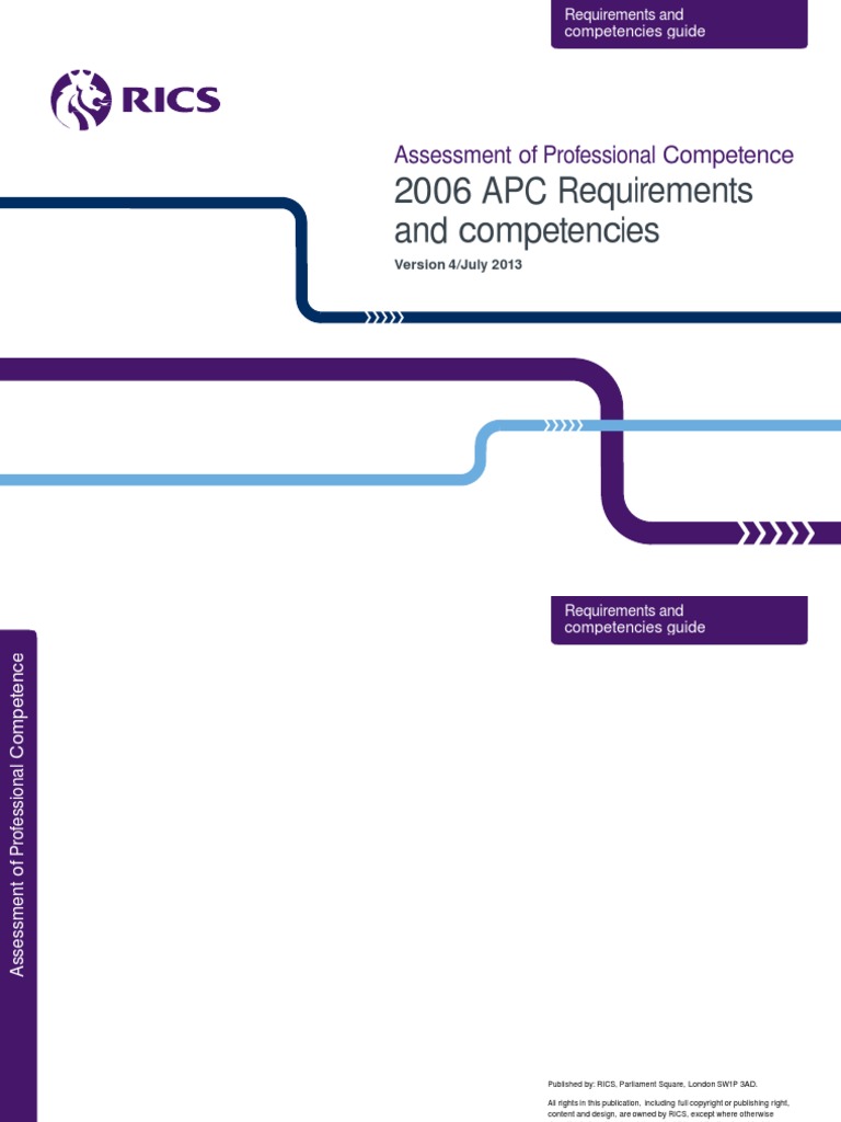 APC Requirements and Competencies | PDF | Real Estate Appraisal ...