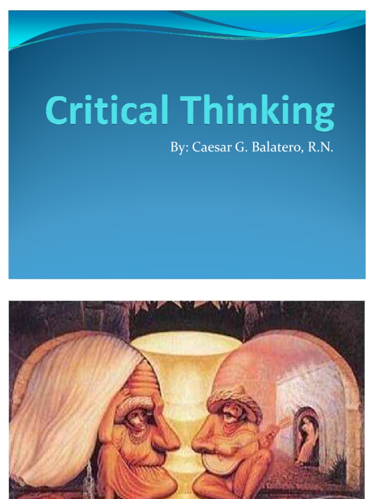 Critical Thinking | PDF | Critical Thinking | Reason
