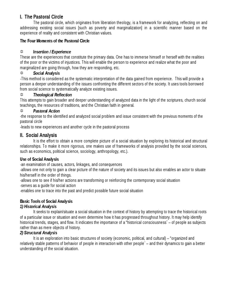 Understanding the Pastoral Cycle | PDF | Social Theory | Poverty