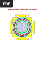 Making Shri Yantra in 14 Steps | PDF | Polytopes | Elementary Mathematics