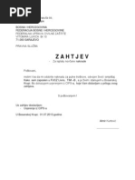 Primjer Izjave | PDF