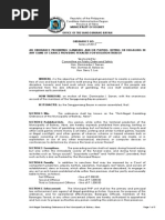 Barangay Ordinance Astray Animals | PDF | Government