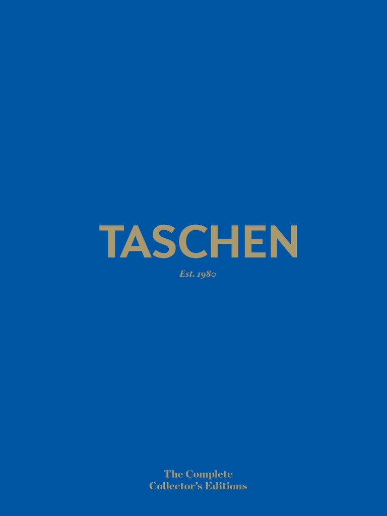 Taschen Catalogue 2013 NEW Titles | PDF | Books