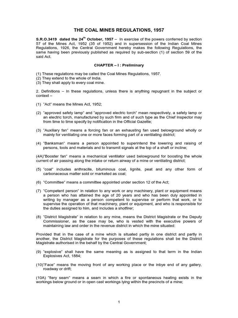 CMR 1957 | PDF | Test (Assessment) | Mining
