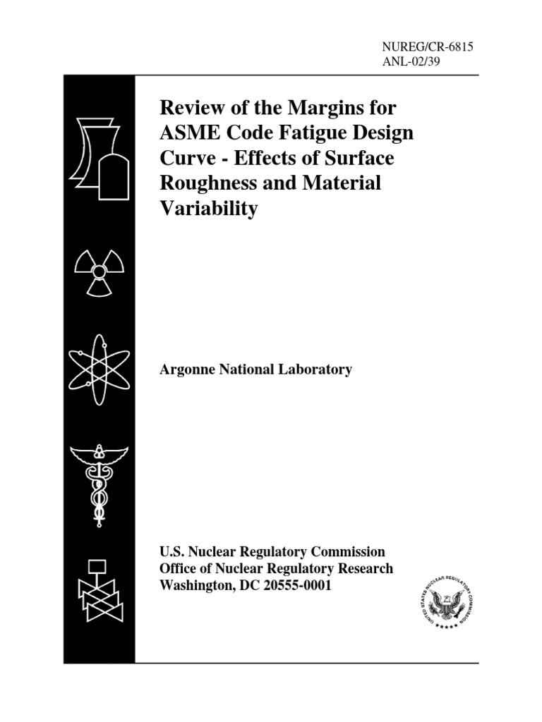 ASME Code Fatigue Design Review | PDF | Fatigue (Material) | Steel