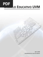 Filosofía Institucional Y Modelo Educativo de Uvm.: Filosofia | PDF