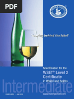 WSET Level 3 Systematic Approach To Tasting Wine | PDF | Wine | Fruit