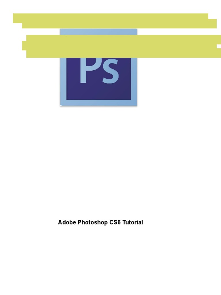 Photoshop Tutorial | PDF | Adobe Photoshop | Adobe Systems