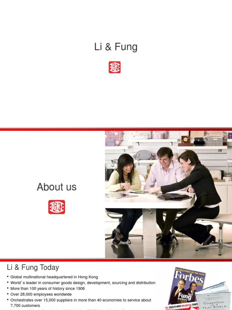 Li Fung | PDF | Market (Economics) | Economies