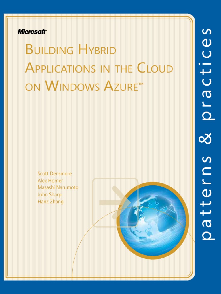 Building Hybrid Applications in The Cloud On Windows Azure | PDF | Business