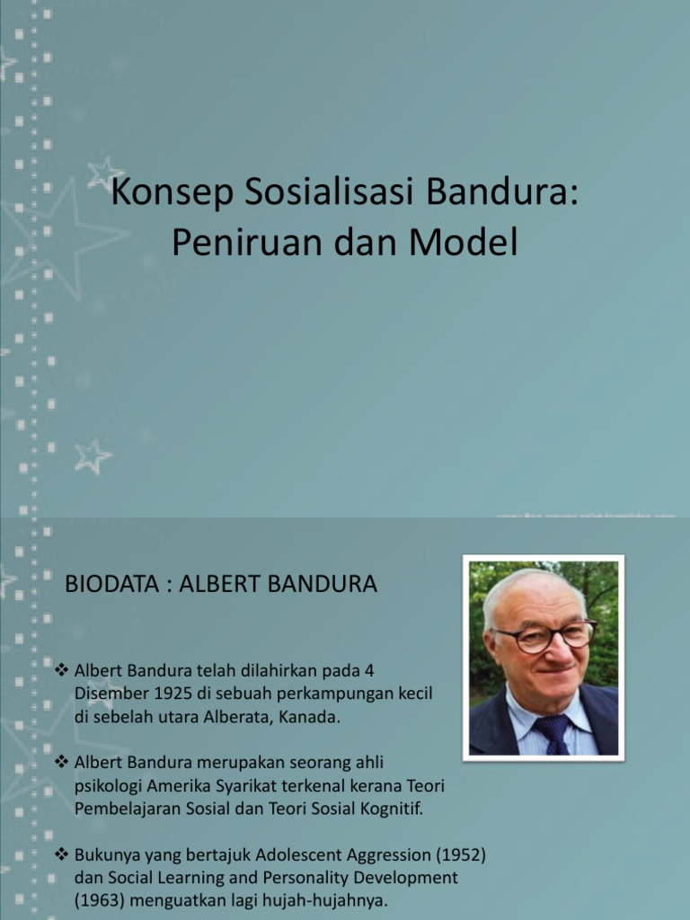 Teori Albert Bandura | PDF