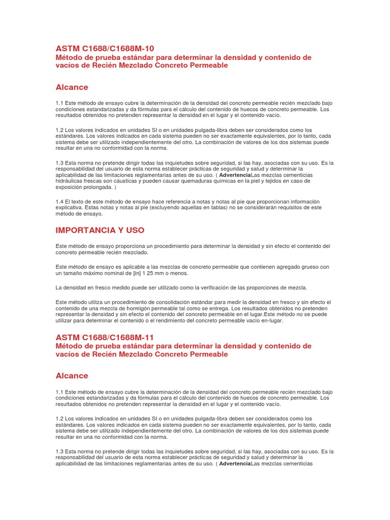 Astm c1688 | PDF | Ciencia y matemáticas | Informática