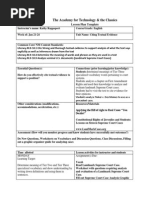 Supreme Court Case Project Rubric | PDF | Supreme Court Of The United ...