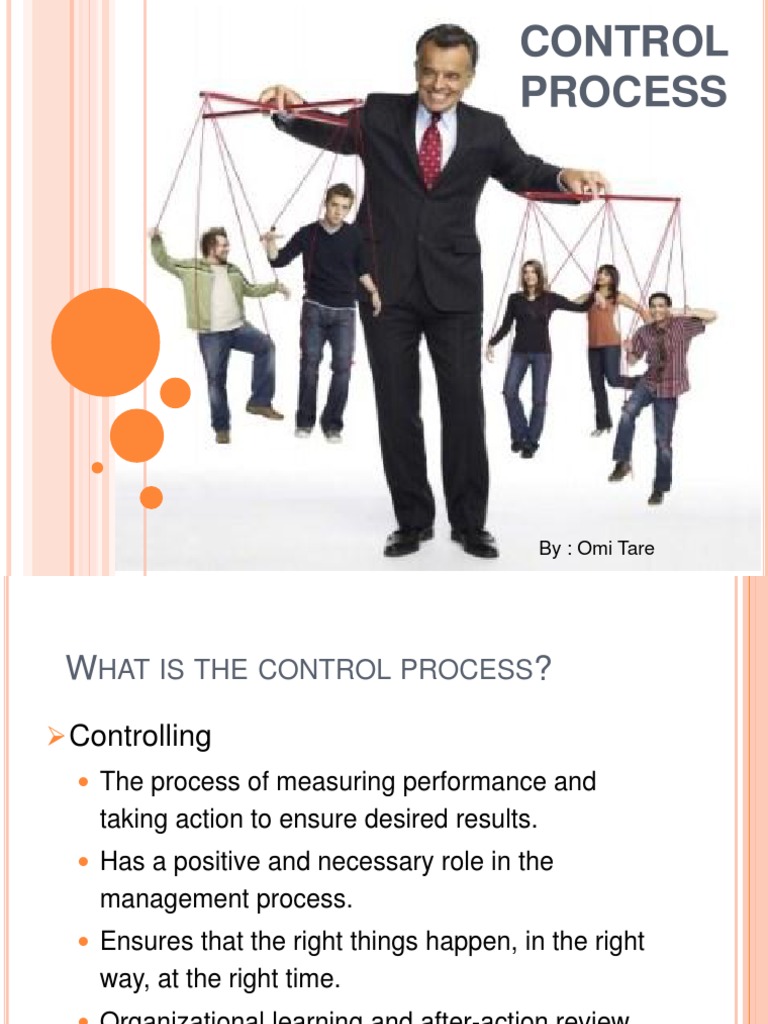 The Four Steps of the Control Process: Establishing Standards ...