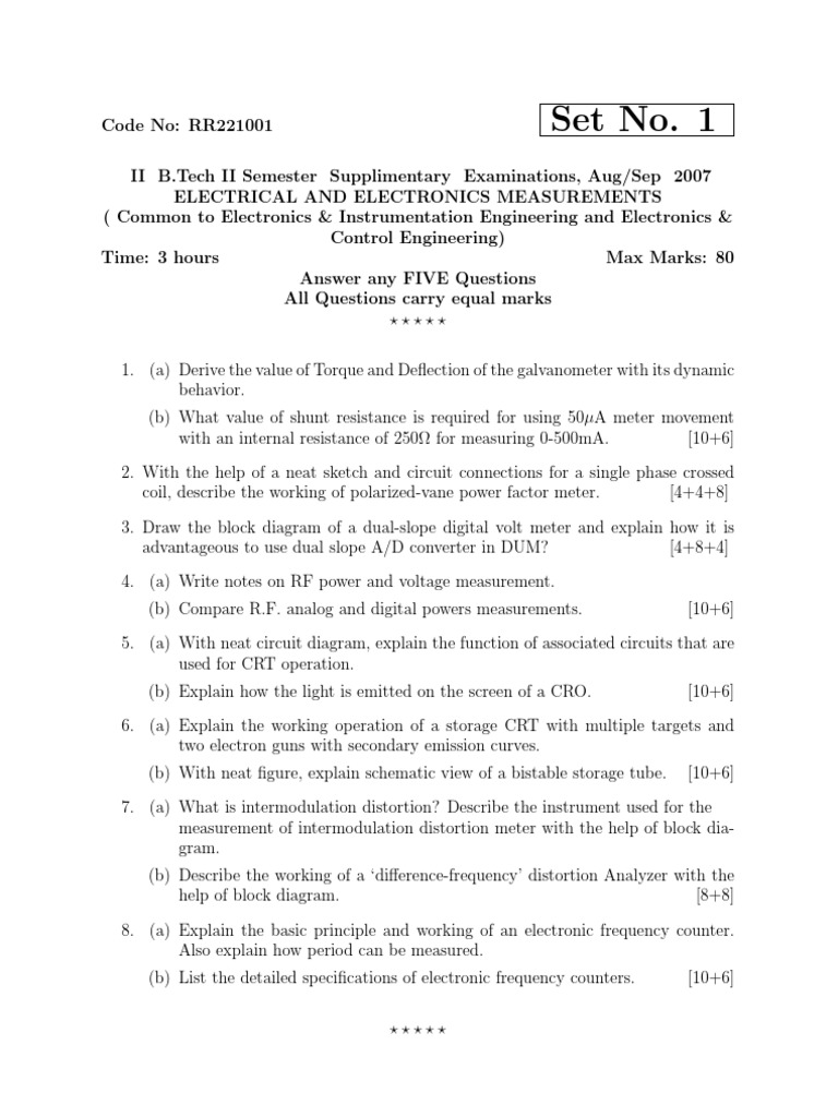 JNTU Old Question Papers 2007 | PDF
