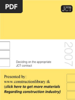 JCT Minor Works Contract 2016 | PDF