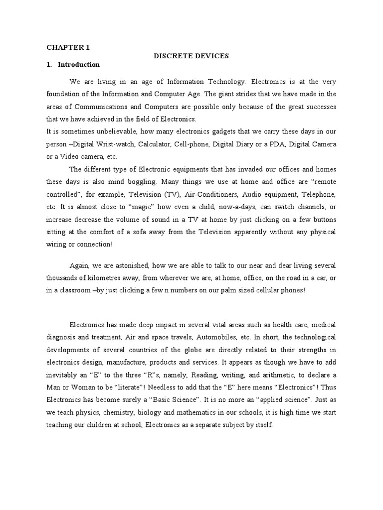 Basic Electronics | PDF | Rectifier | P–N Junction