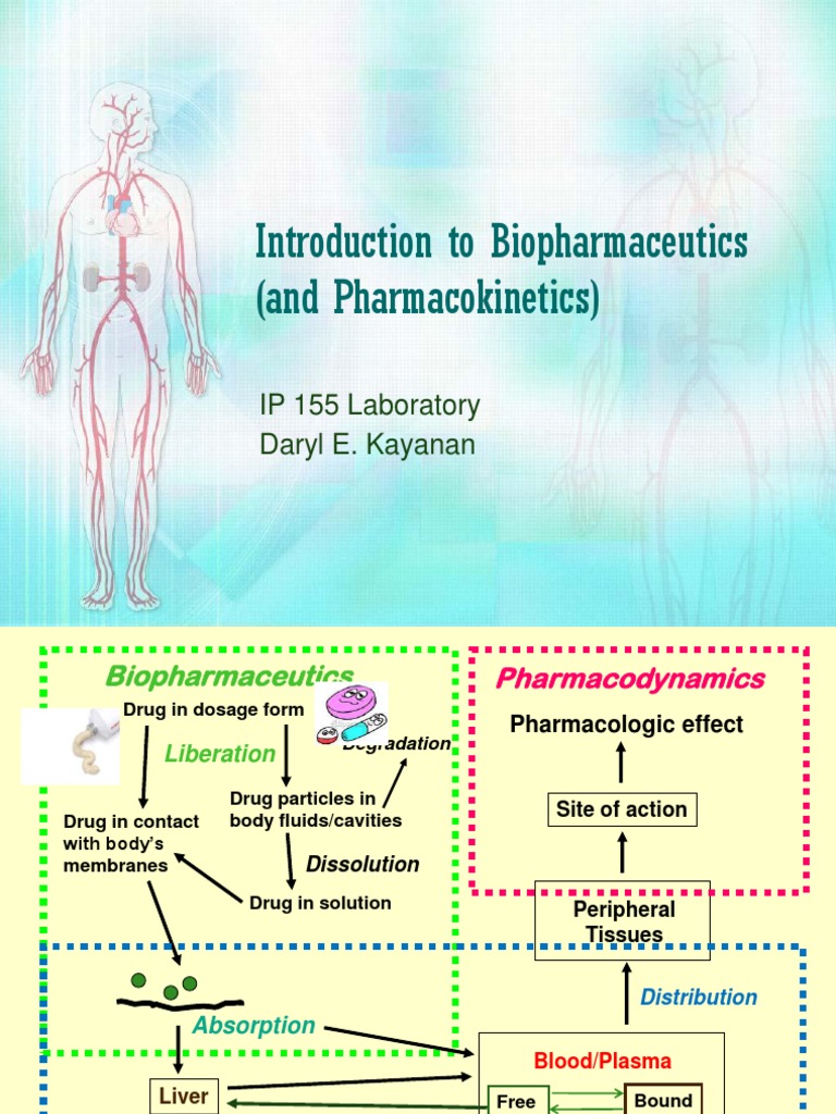 Introduction To Biopharmaceutics (And Pharmacokinetics) | PDF ...
