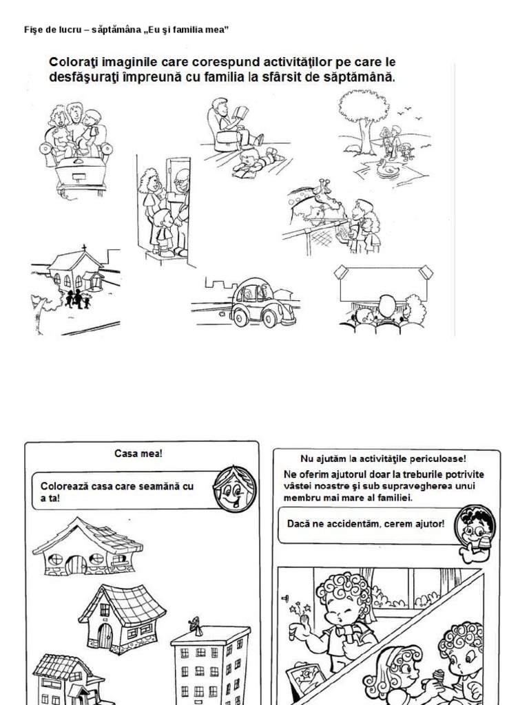 Fise de Lucru Prescolari | PDF