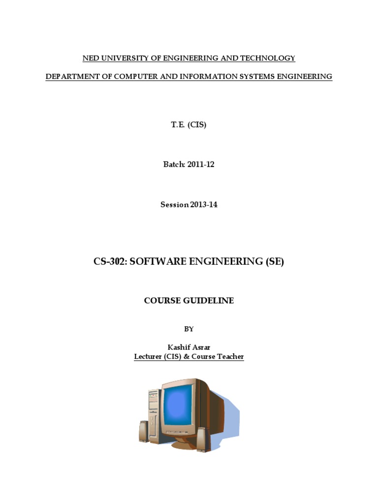 Cs-302: Software Engineering (Se) | Download Free PDF | Software ...