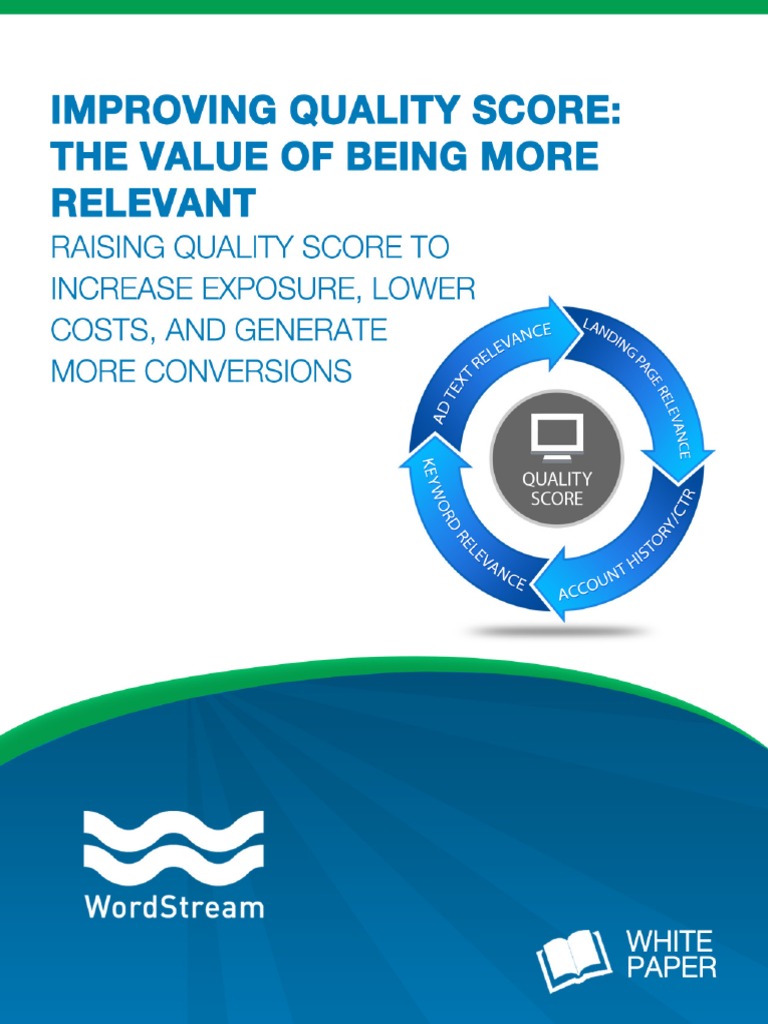 Adwords - Improving Quality Score | PDF | Search Engine Optimization ...