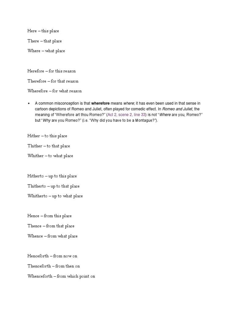Anachronistic Words | PDF | Romeo And Juliet | Shakespearean Tragedies