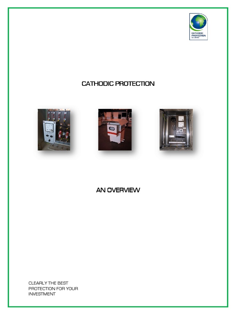 Cathodic Protection PDF | PDF | Corrosion | Anode
