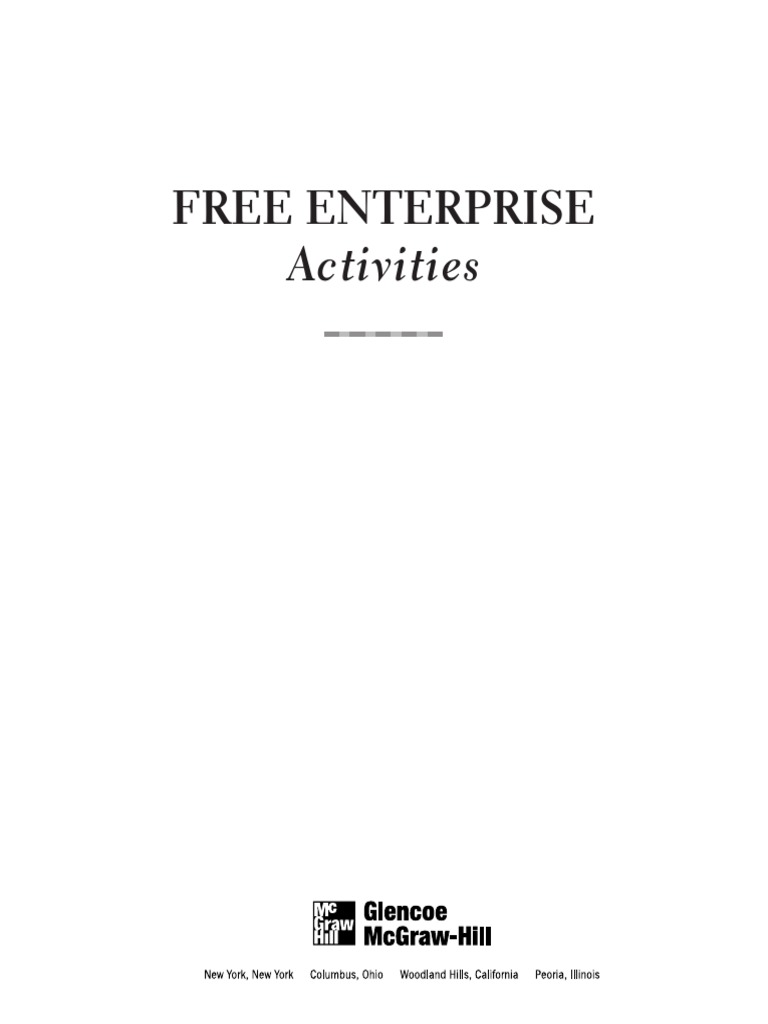 Free Enterprise | PDF