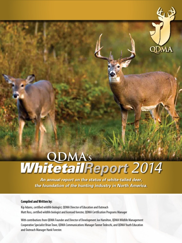 Quality Deer Management 2014 Whitetail Report | PDF | White Tailed Deer ...