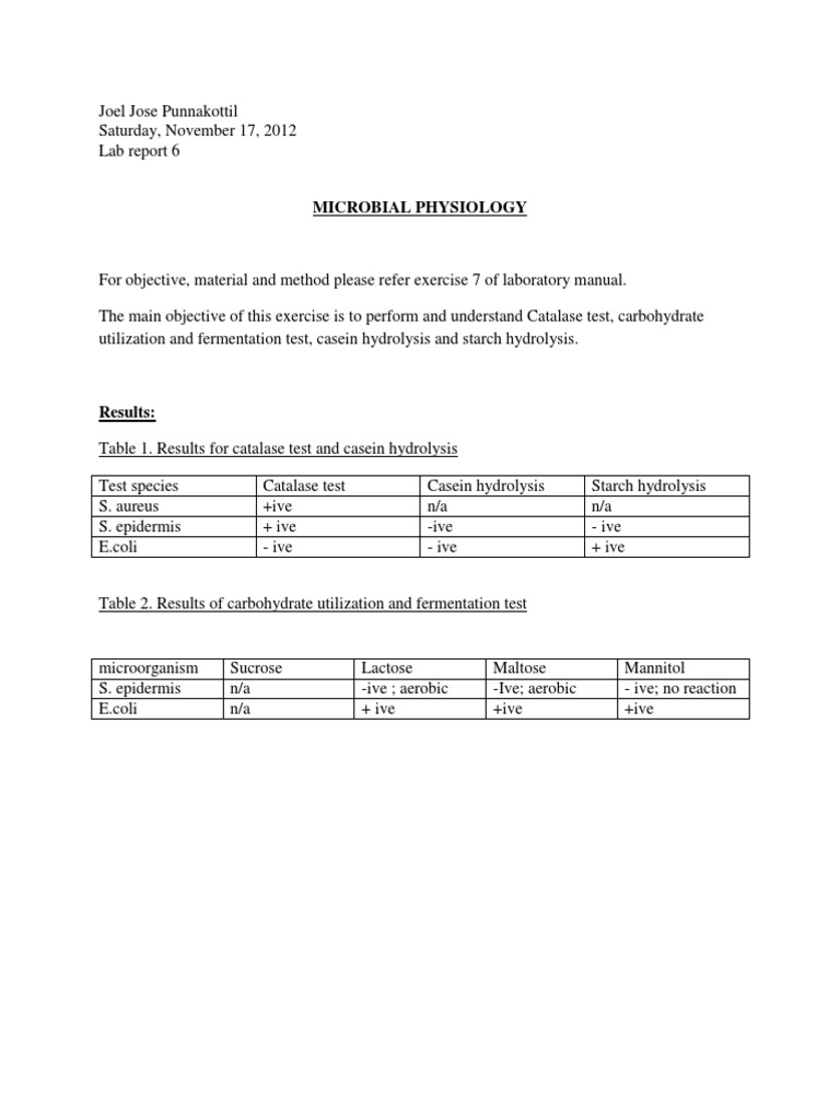 Microbial Physiology | PDF