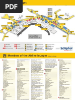Schiphol Airport Terminal Map Guide | PDF | Business