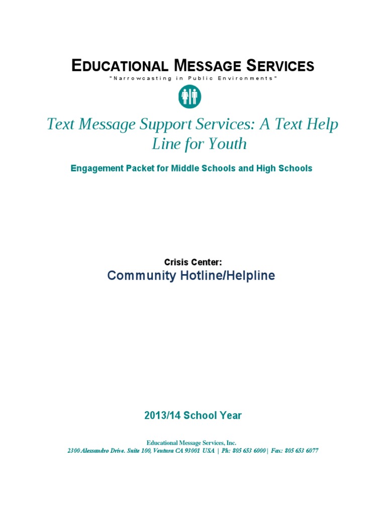 School Engagement Packet | PDF | Telecommunications | Communication