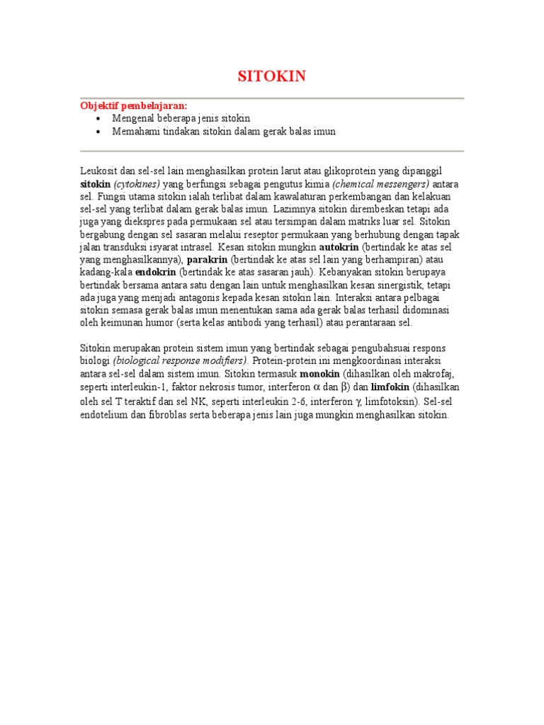 SITOKIN | PDF