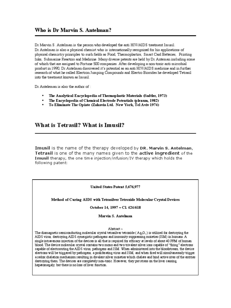 What Is Tetrasil - Ag4O4 | PDF | Valence (Chemistry) | Ion