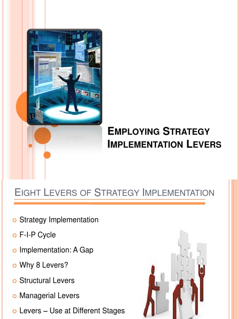 4 Strategy Implementation 8 Levers Final | PDF | Strategic Leadership ...