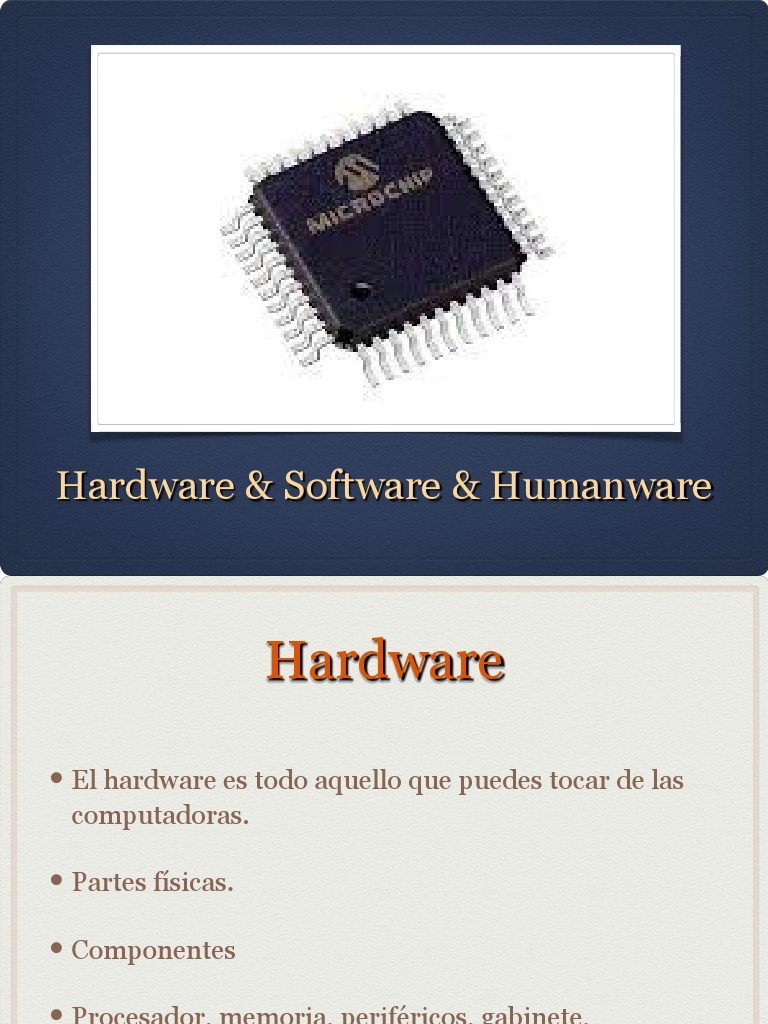 Hardware & Software & Humanware | PDF
