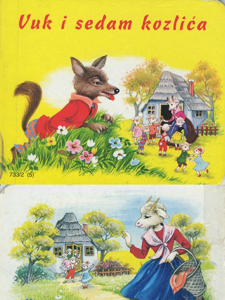 Vuk I Sedam Kozlića - Mala | PDF