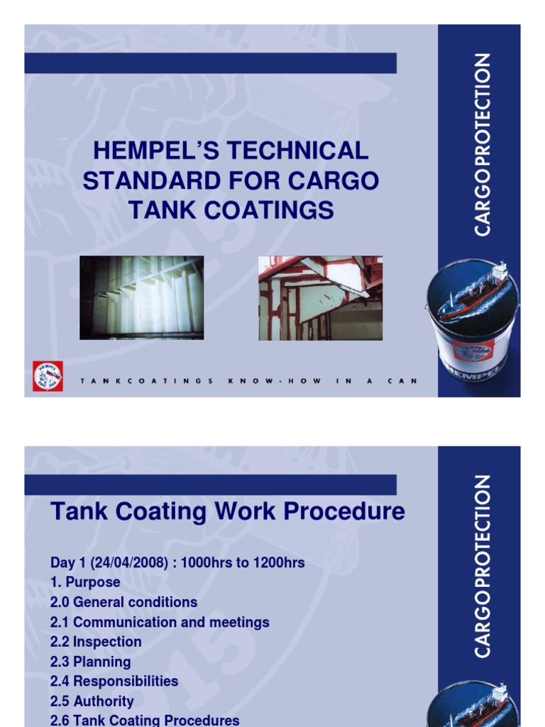 Cargo Tank Coating (h15500) | PDF | Corrosion | Paint